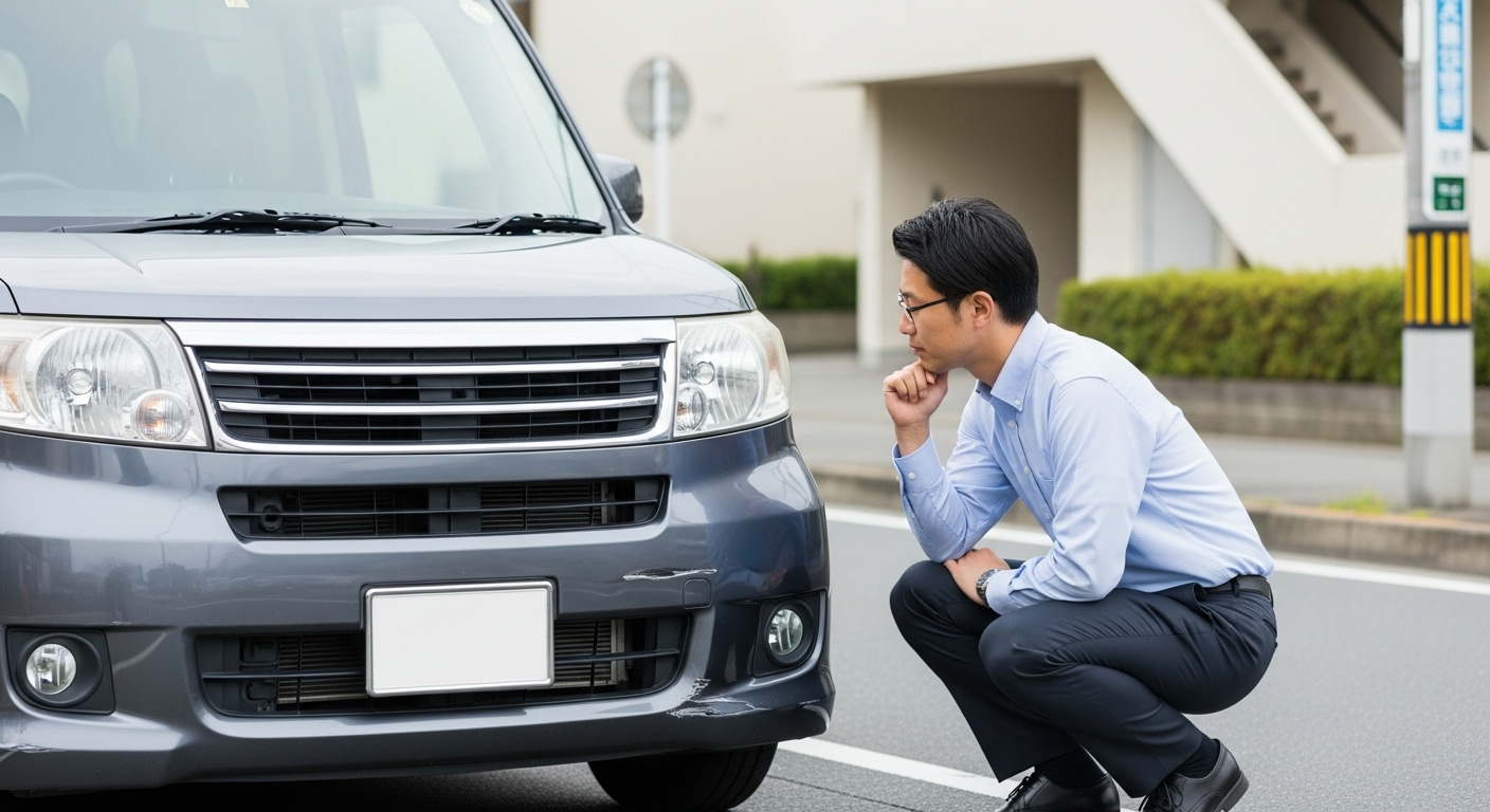 蕨市で古いお車の傷をどう見る？埼玉の中古車査定で傷のある低年式の車を評価する際のポイント - 買取!カーマッチさいたま見沼店